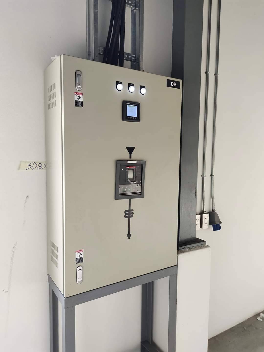 การติดตั้งสายไฟแรงดันต่ำและตู้ MDB | PPE Service Transformer เซอร์วิส ...
